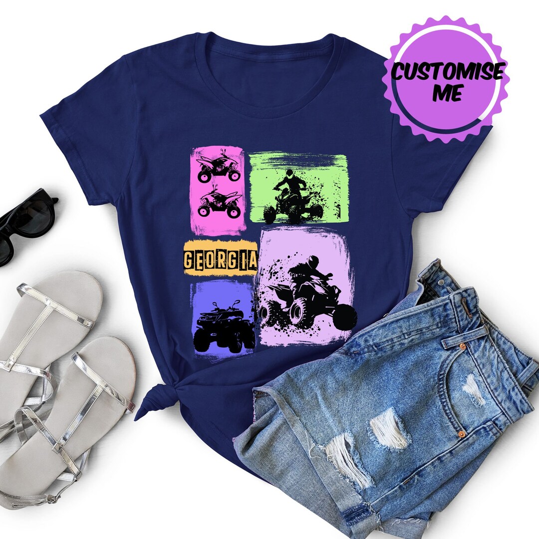Custom ATV Shirts for Girls Personalized Tshirt for ATV Kids - Etsy