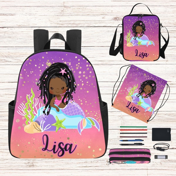 Mermaid Backpack - Etsy