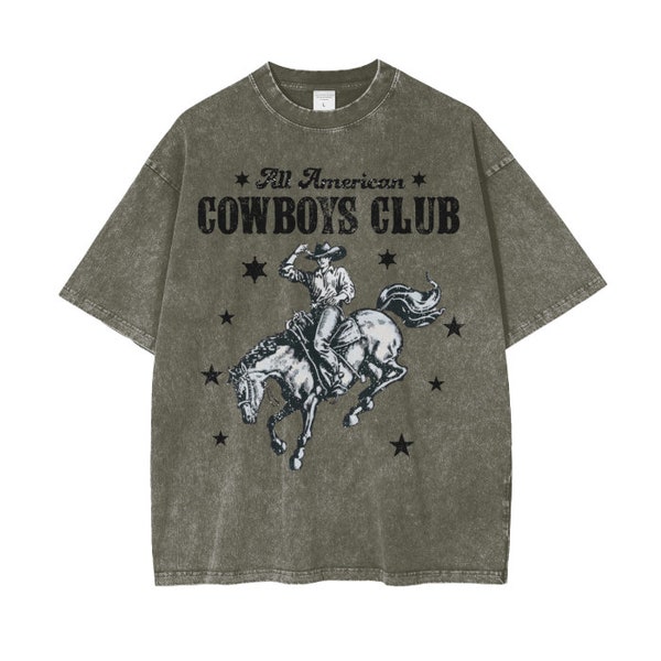 Grunge Cowboy Shirt - Etsy