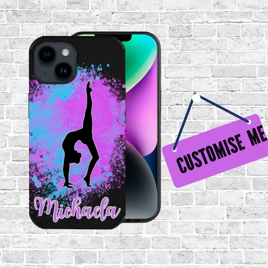 Personalized Acro Phone Case for Women, Girls Customized iPhone Cover ...