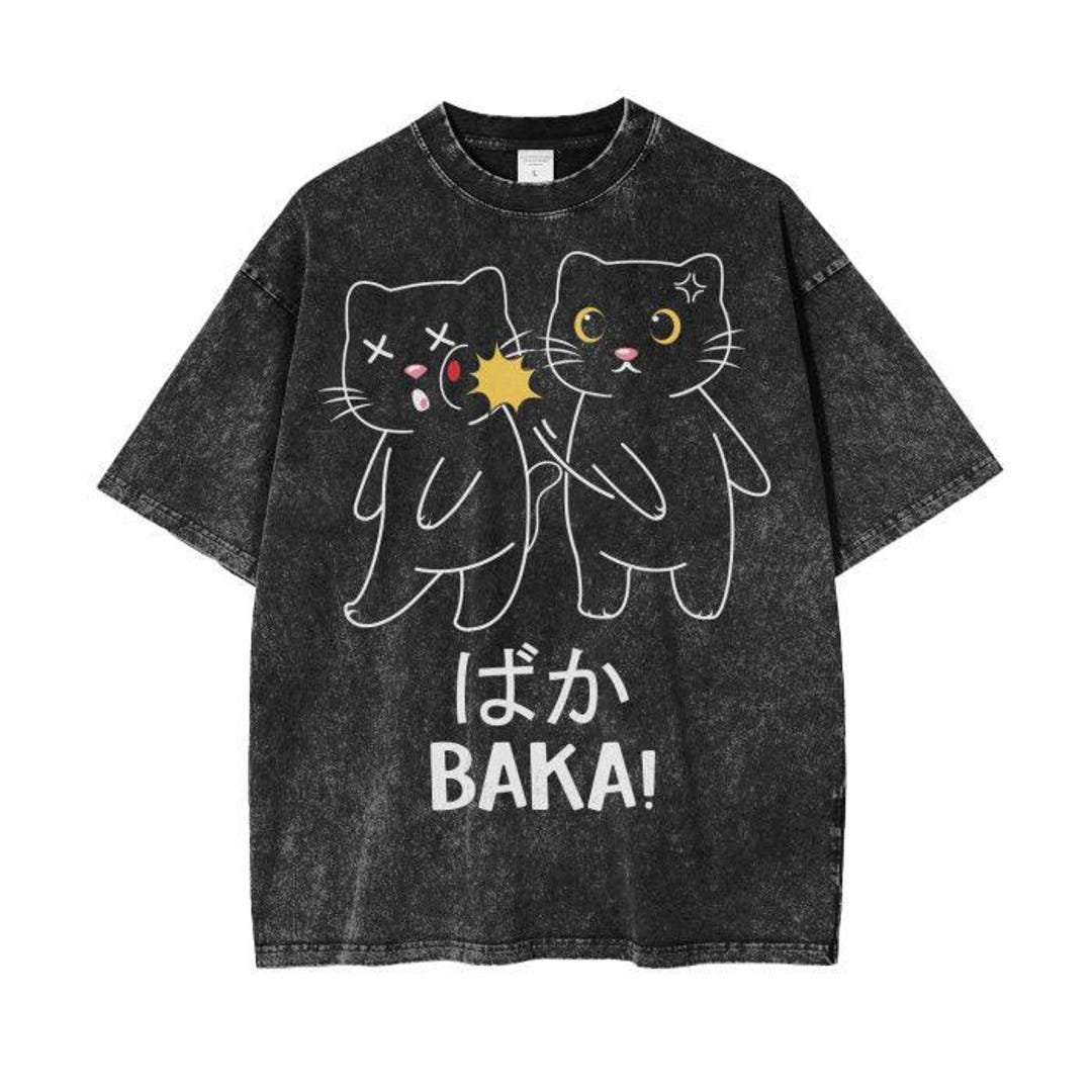 Oversized Baka Teddy Anime Shirt for Women, Women's Oversized Teddy ...