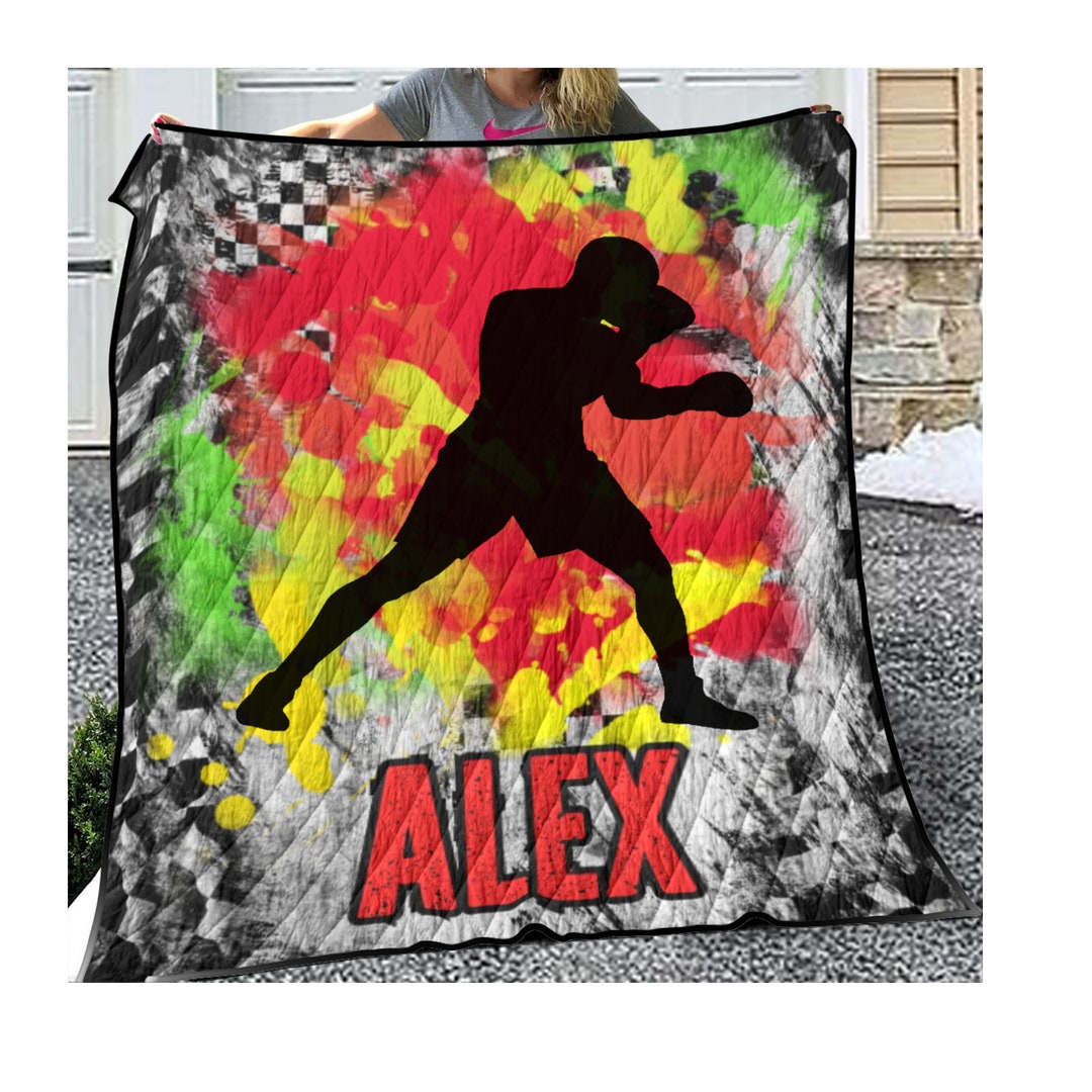 Custom Boys Boxing Quilt Cover and Pillow Set Personalise - Etsy UK