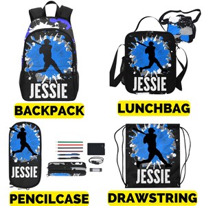 Boys Backpack for Dirt Bike Kids, Personalized ATV Backpack and ...