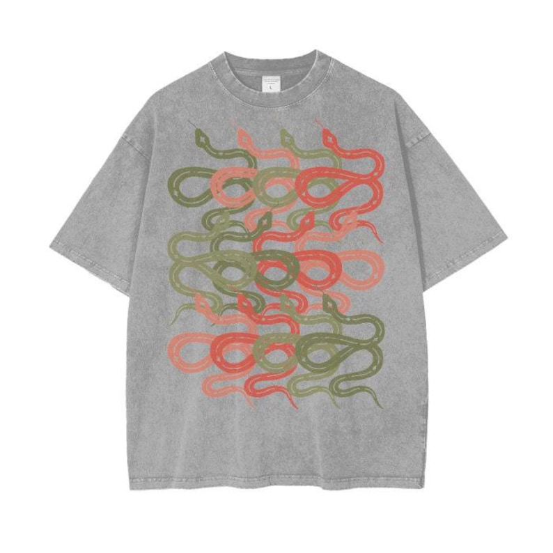 Men's Abstract Snake Shirt, Mens Snake Oversized Tshirt, - Etsy