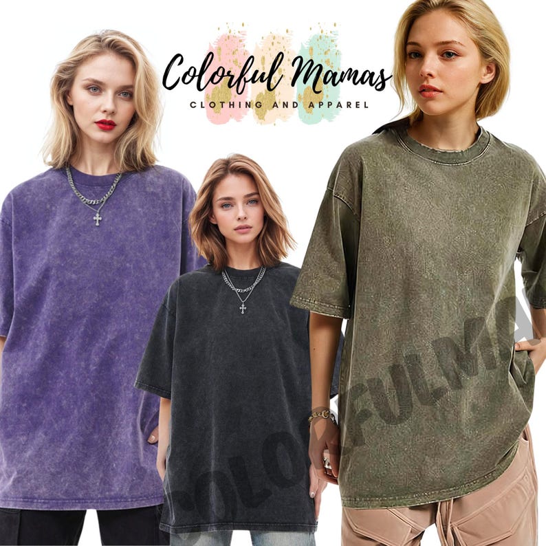Men's Custom Printed Oversized Shirt, Personalized Text Tshirt in Acid ...