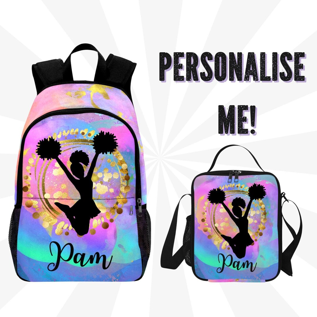 Personalized Cheerleading Backpack for Girls - Custom Cheer Girls ...