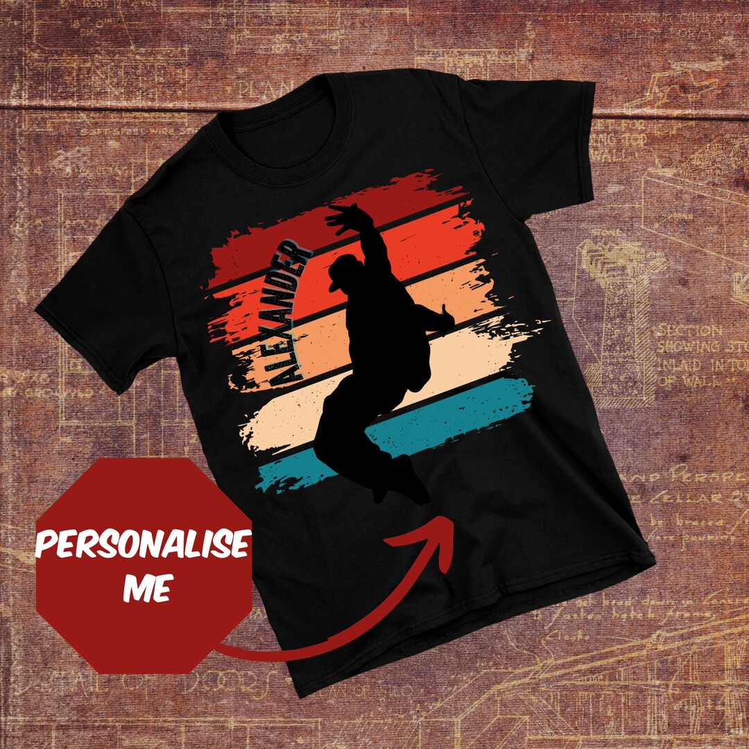 Personalized Dance Birthday Shirt for Boys, Boys Dancer Birthday T ...