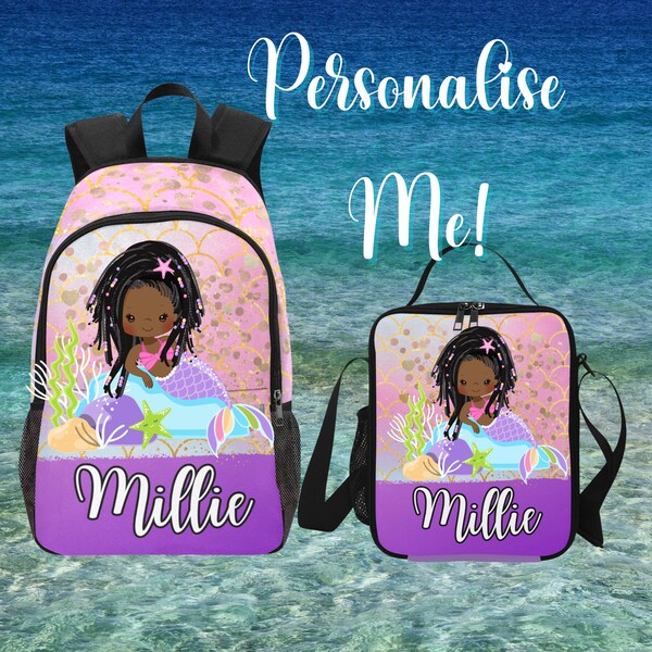 Mermaid Backpack - Etsy