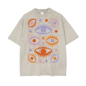 Oversized Shirt With Evil Eyes, Evil Eyes Shirts for Men and Women ...