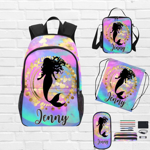 Mermaid Backpack - Etsy