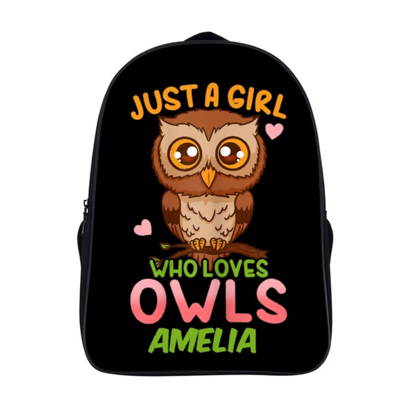 Owl Backpack - Etsy
