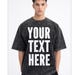 Custom Printed Oversized Shirt for Women OR Men, Personalized Tshirt in ...