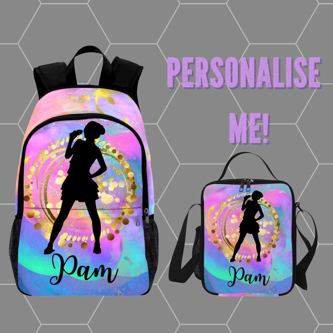 Personalized Girls Singer Backpack - Kids Customized Singing Bag - Gift ...