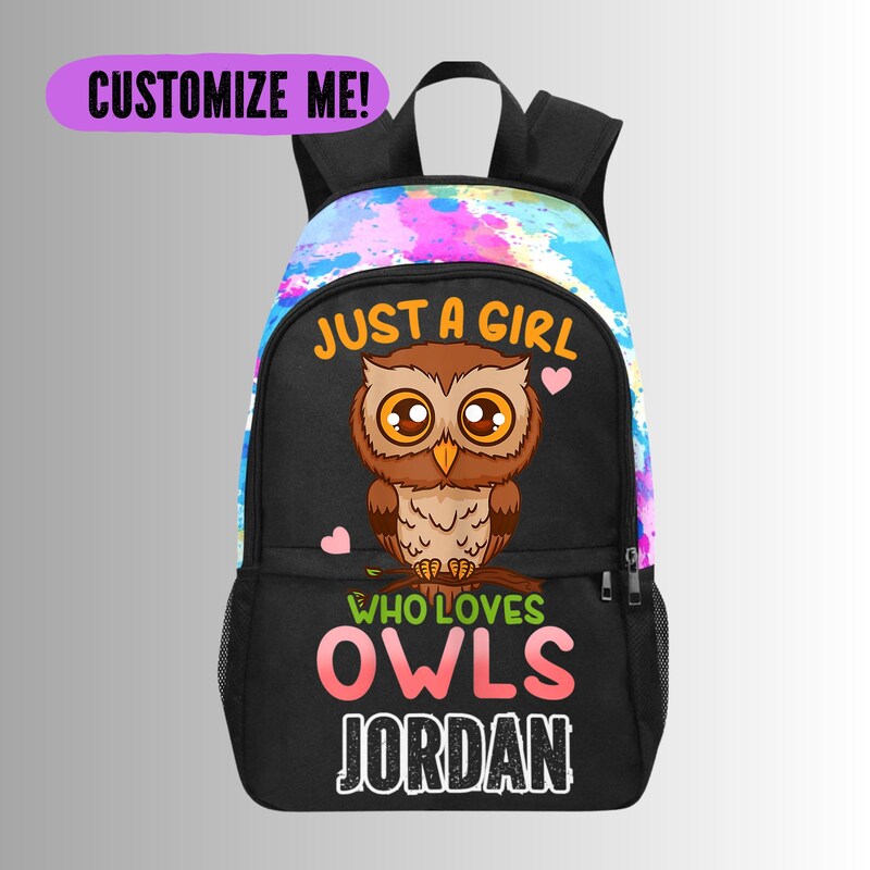 Owl Backpack - Etsy