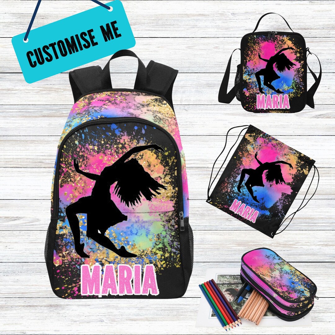 Personalized Dance Backpack for Teens, Modern Dance Bag for Kids ...
