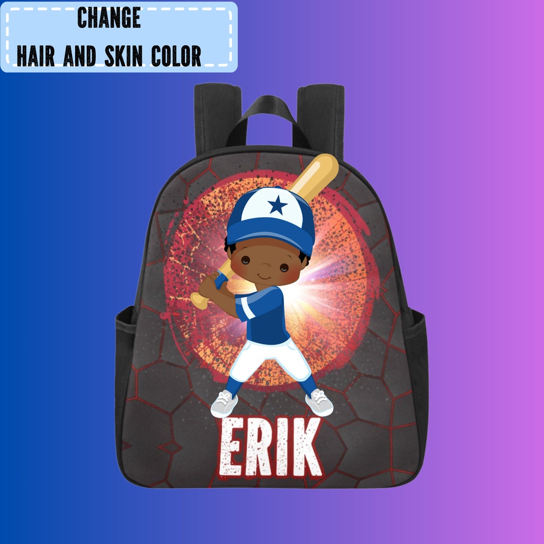 Personalized Boys Baseball Pitcher Backpack, Back to School Bag for ...