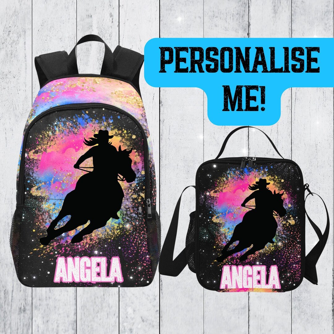 Personalized Horse Backpack for Teens, Horse Bag for Kids, Horse ...
