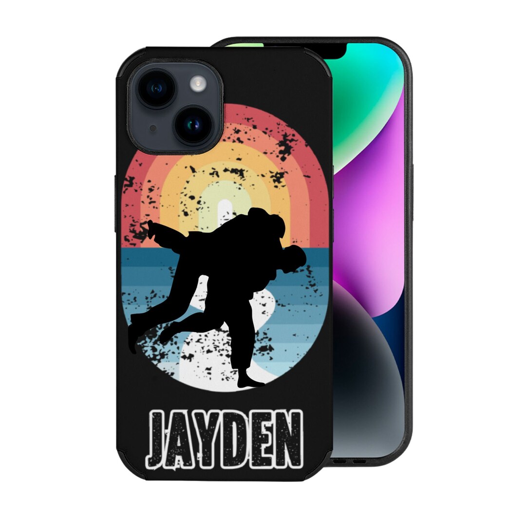Boys Custom Jiu Jitsu Phone Case Cover Personalized Phone - Etsy