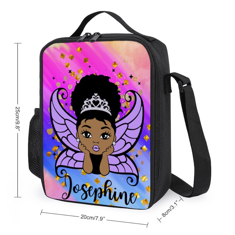 Personalized Lunch Box for Black Girls African American - Etsy