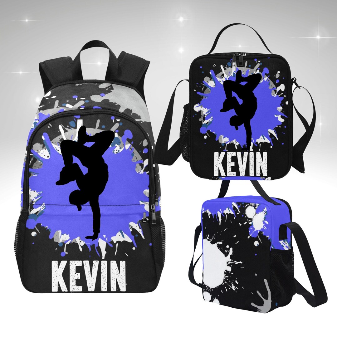 Boys Dance Backpack for Kids, Personalized Street Dancing Backpack and ...