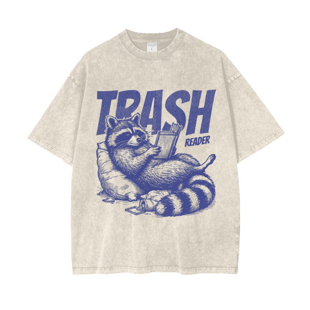 Trash Reader Shirt, Funny Meme Shirt, Gift for Book Lover, Bookish ...