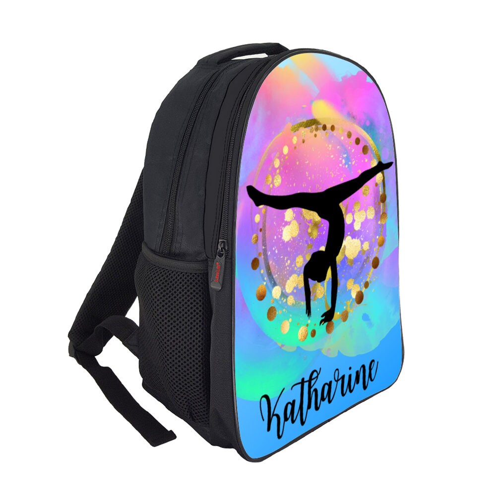 Customised Backpack for Gymnastics Gym Bag for Girls Write | Etsy