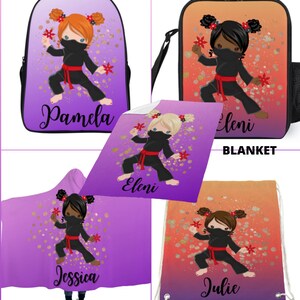 Personalized Lunchbox for Karate Girl Martial Arts Lunch Box - Etsy