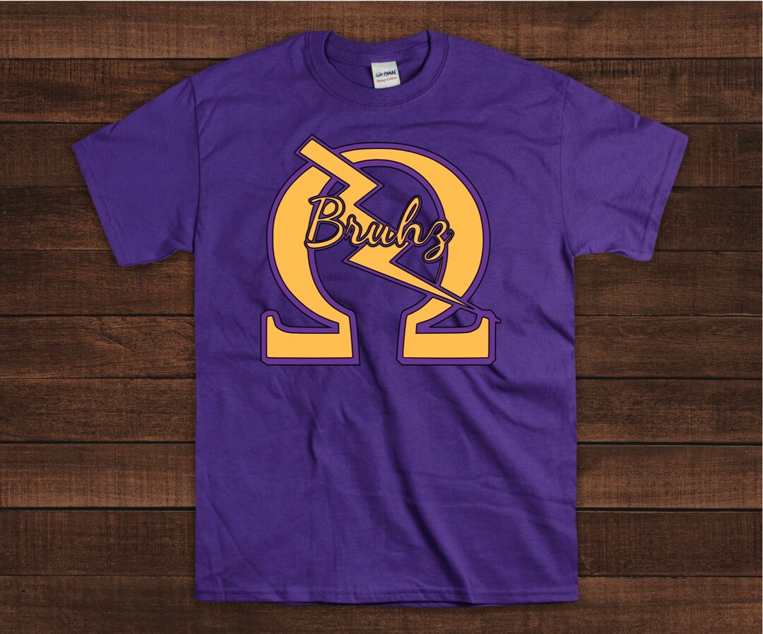 The Bruhz Omega Psi Phi T Shirt Etsy
