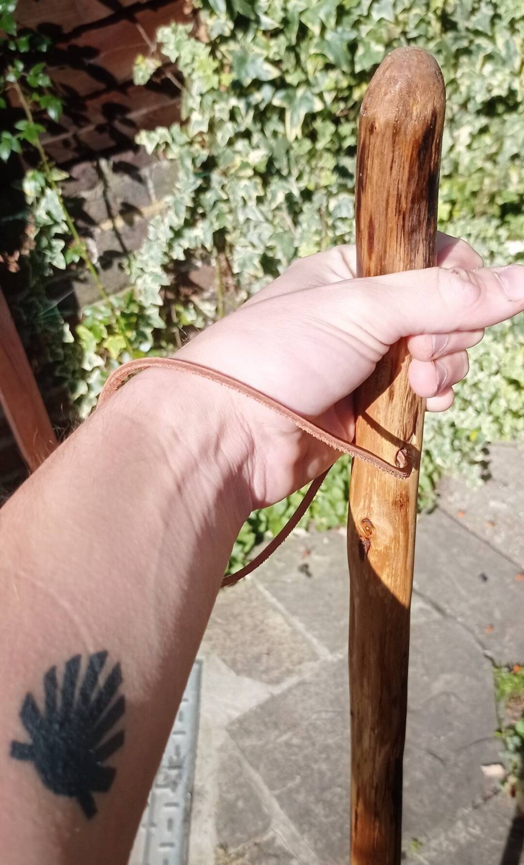 Sussex Hazel Simple Hiking Staff - Etsy UK