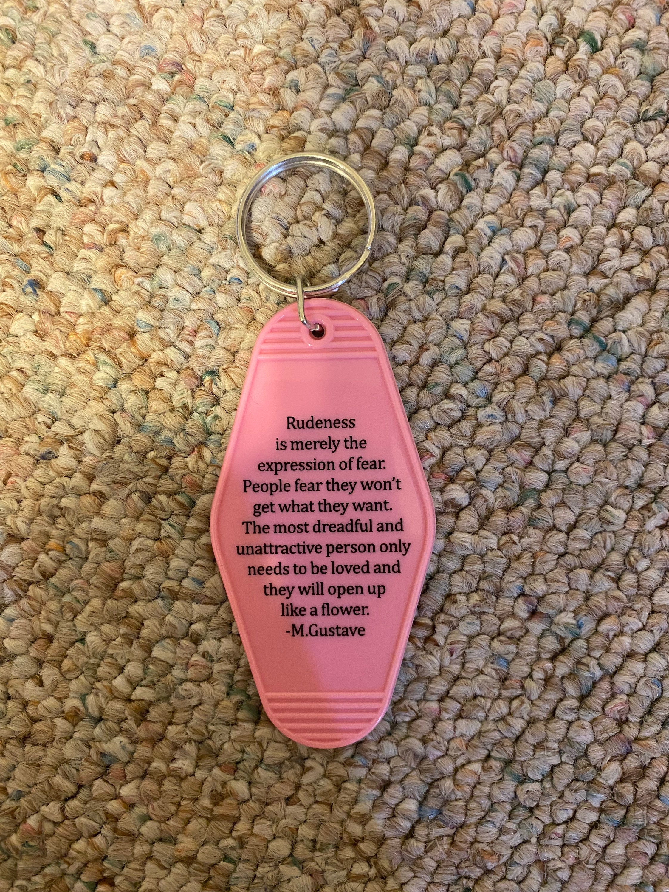 The Grand Budapest Hotel Keychain | Etsy