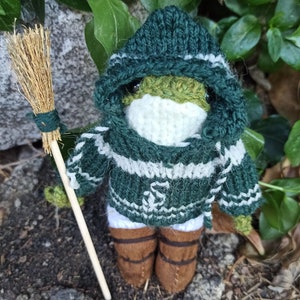 Frog in Quidditch Player Uniform, With Jumper, Trousers, Boots and ...