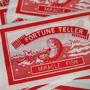 Fortune Teller/miracle Fish - Etsy