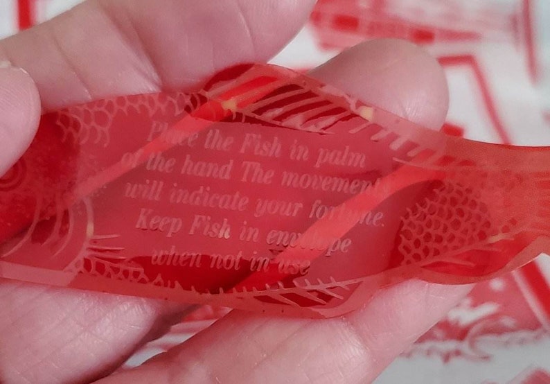 Fortune Teller/miracle Fish - Etsy