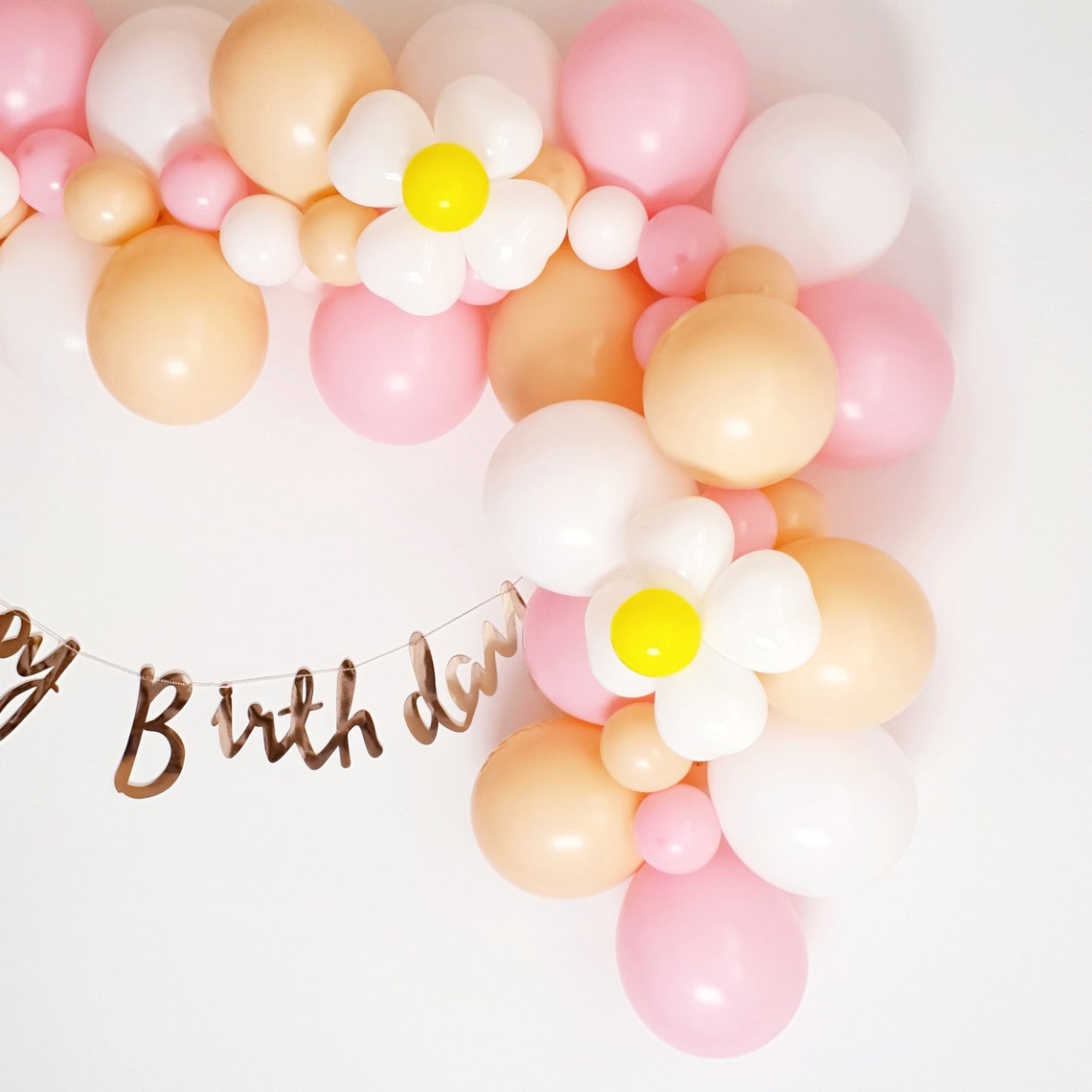 Boho Flower Balloon Garland Daisy Birthday Decorations - Etsy Canada