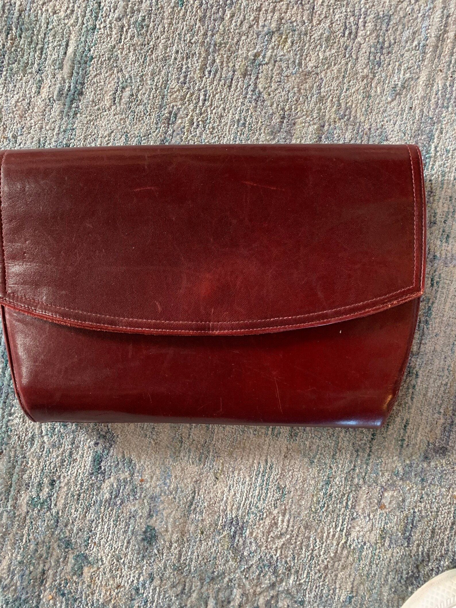 Frenchy of California Clutch, Maroon Clutch, Vintage - Etsy