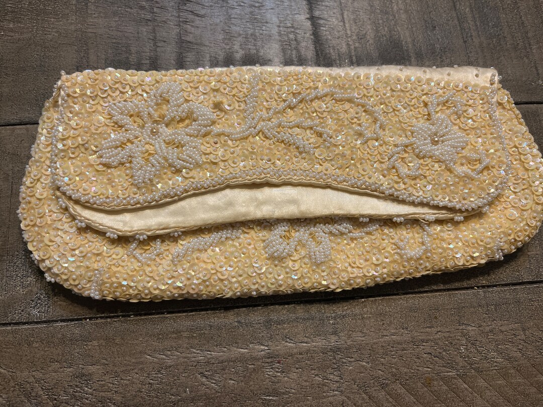Vintage Richere Bag by Walborg, Beaded Clutch, Evening Bag, - Etsy