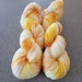 Candy Corn - Hand Dyed Variegated Yarn - Superwash Merino Wool/nylon ...