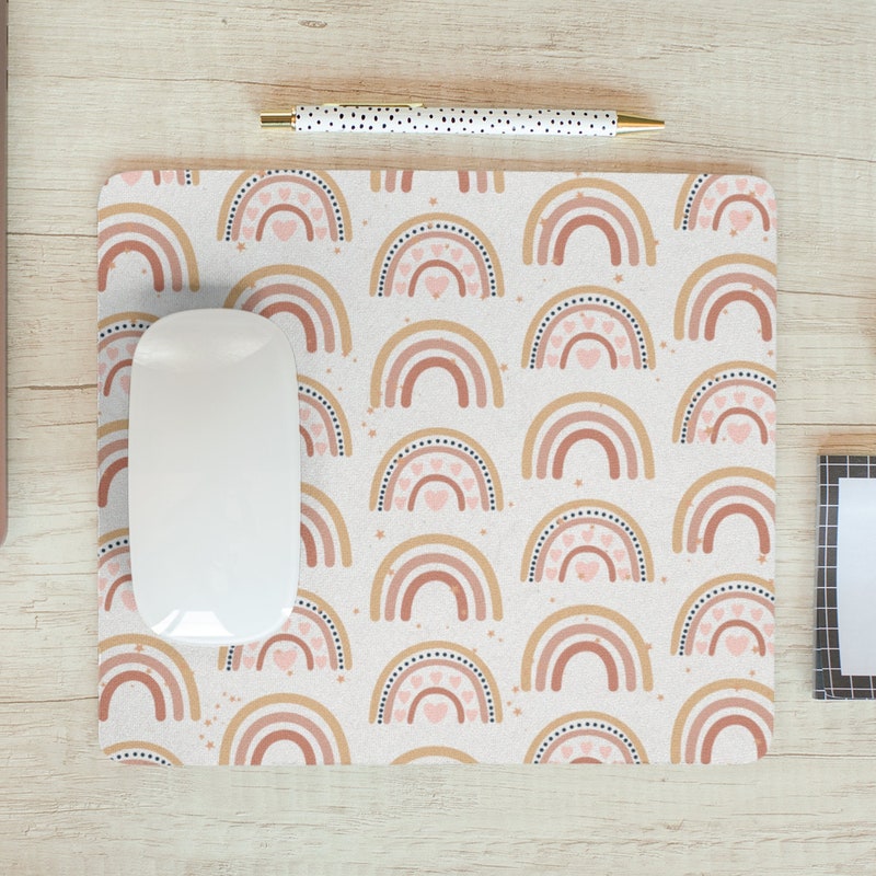 Rainbow Mouse Pad - Etsy