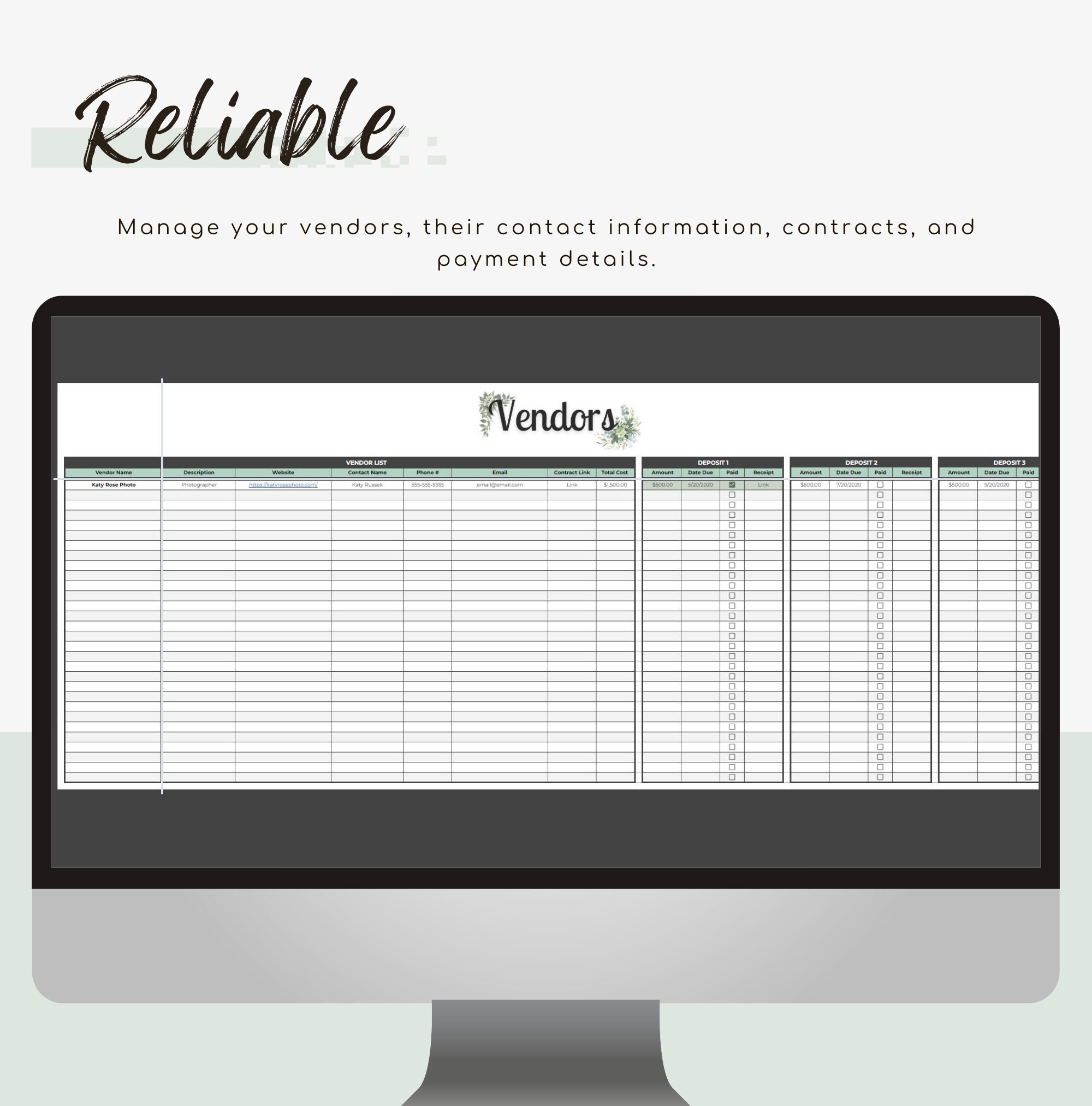 Ultimate Event Planning Template for Google Sheets | Automated | Event ...