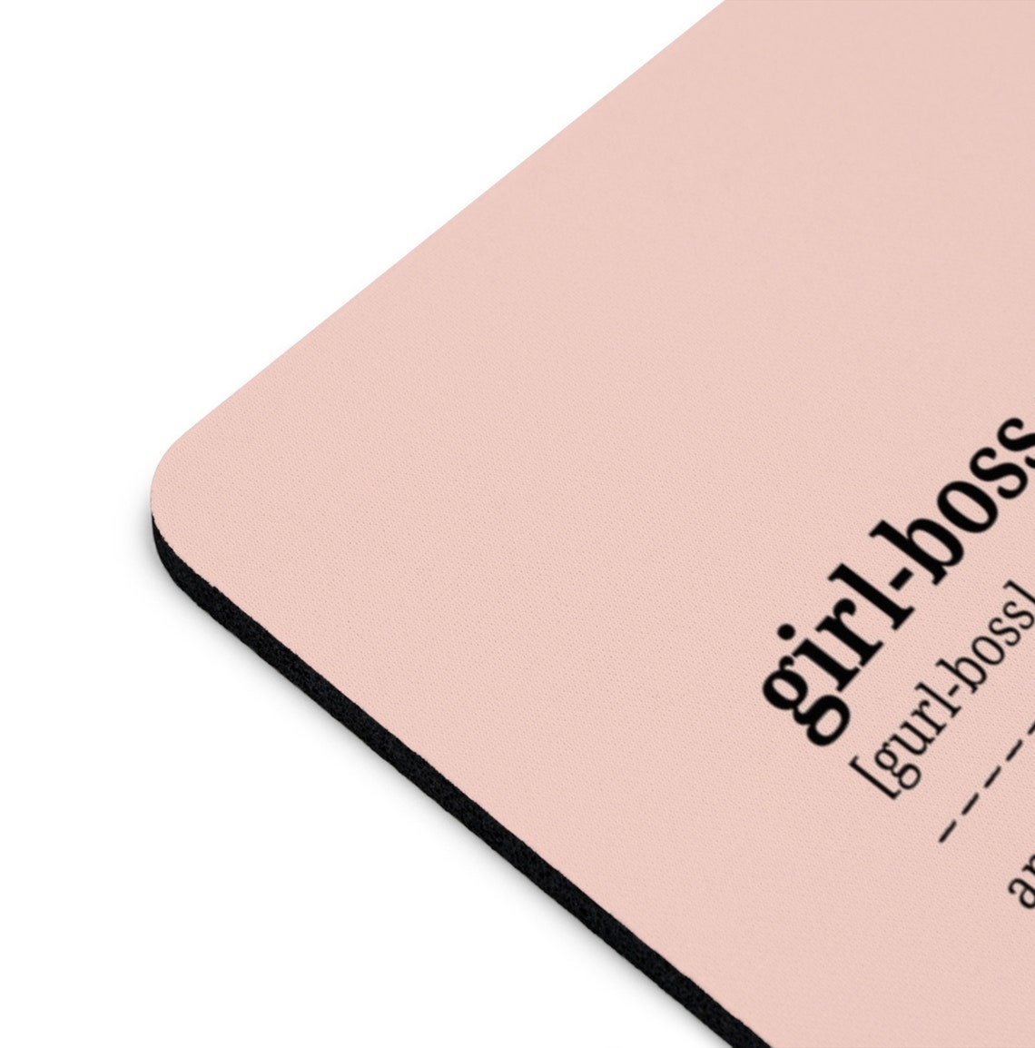 Girl Boss Mouse Pad | Boss Lady Mousepad | Coworker Gift | Promotion ...