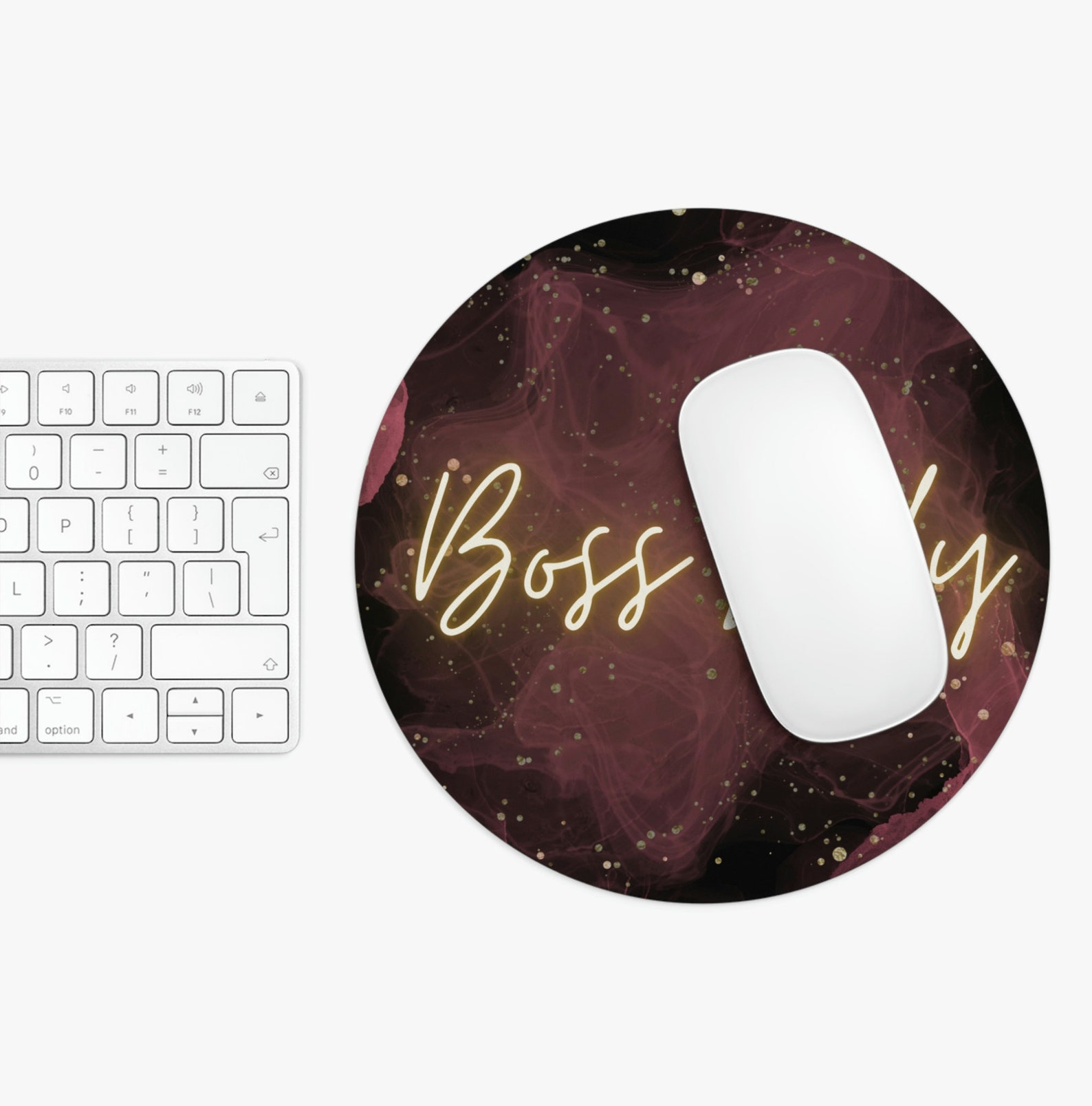 Boss Lady Mouse Pad | Girl Boss Mousepad | Aesthetic Office Decor ...