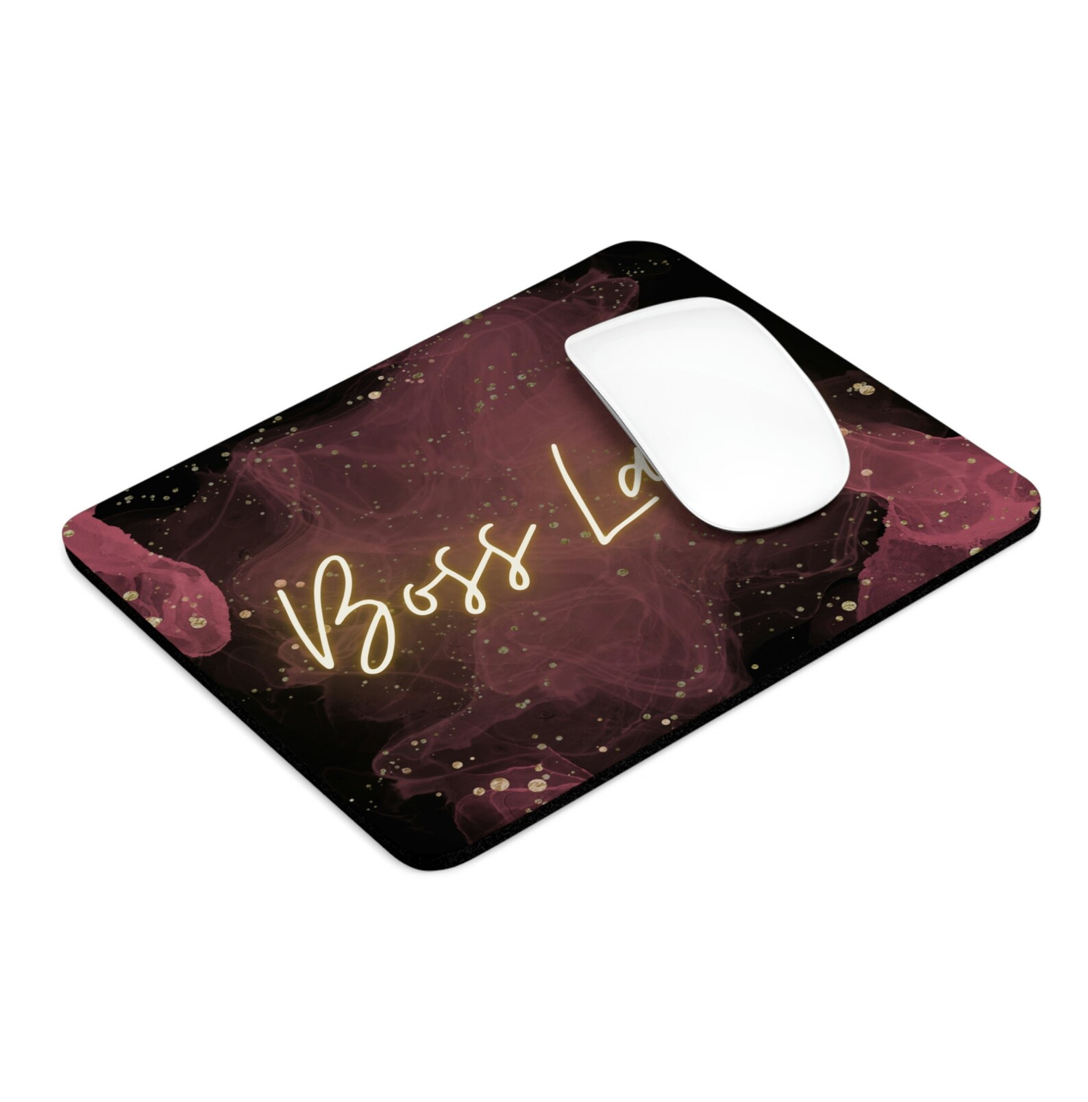 Boss Lady Mouse Pad | Girl Boss Mousepad | Aesthetic Office Decor ...