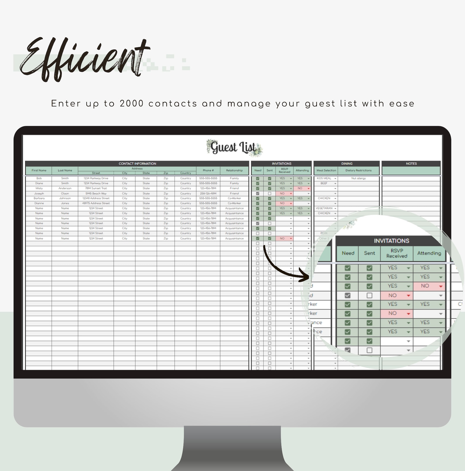 Ultimate Event Planning Template for Google Sheets Automated Event ...