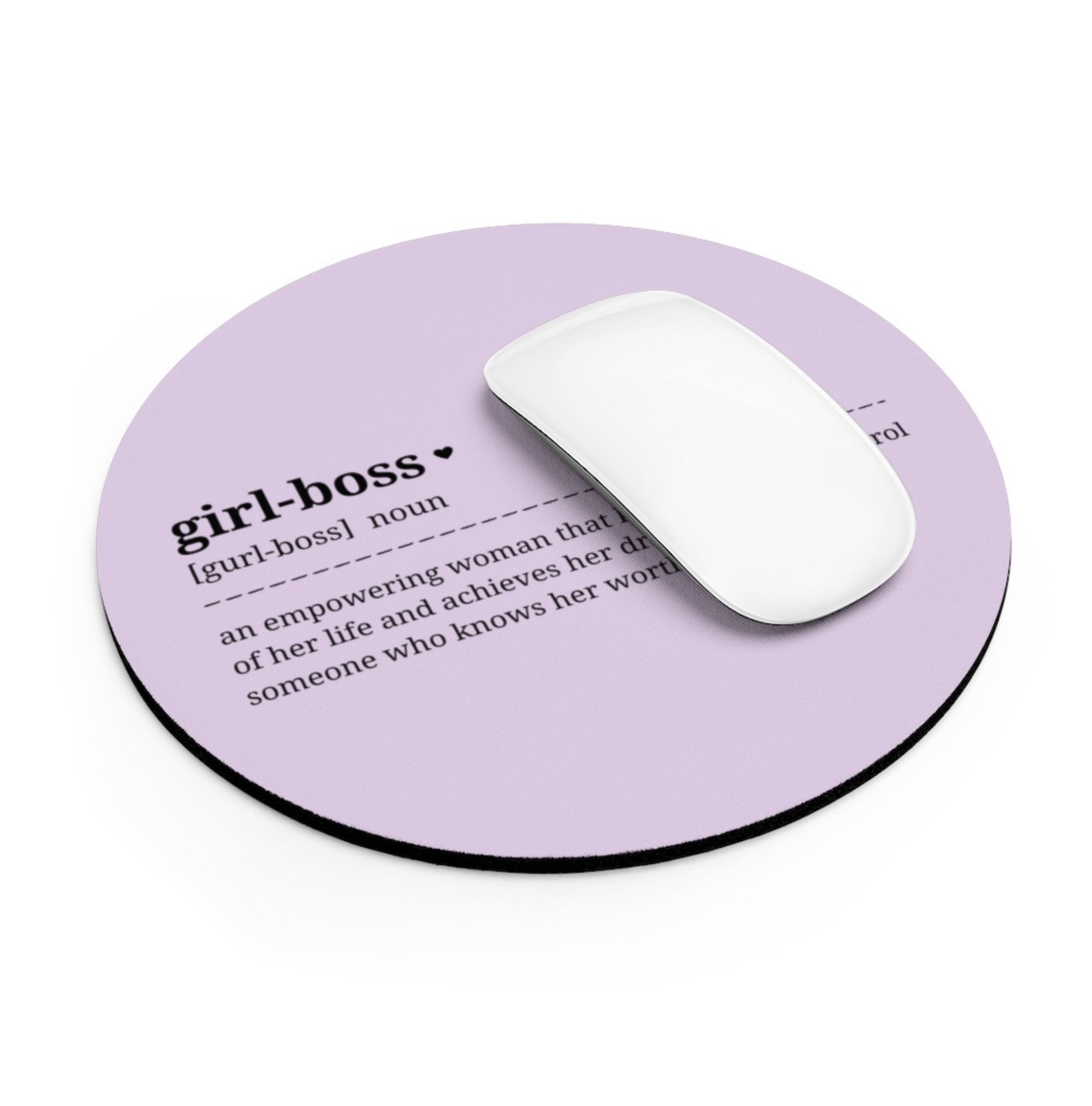 Girl Boss Mouse Pad | Boss Lady Mousepad | Coworker Gift | Promotion ...