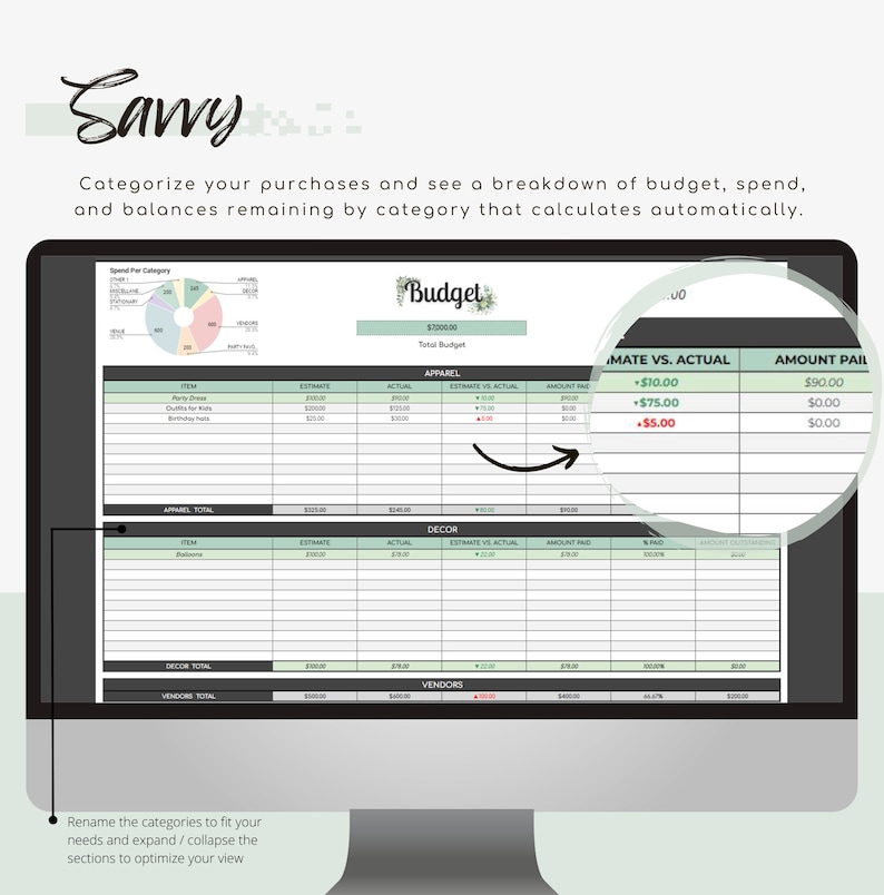 Ultimate Event Planning Template for Google Sheets | Automated | Event ...