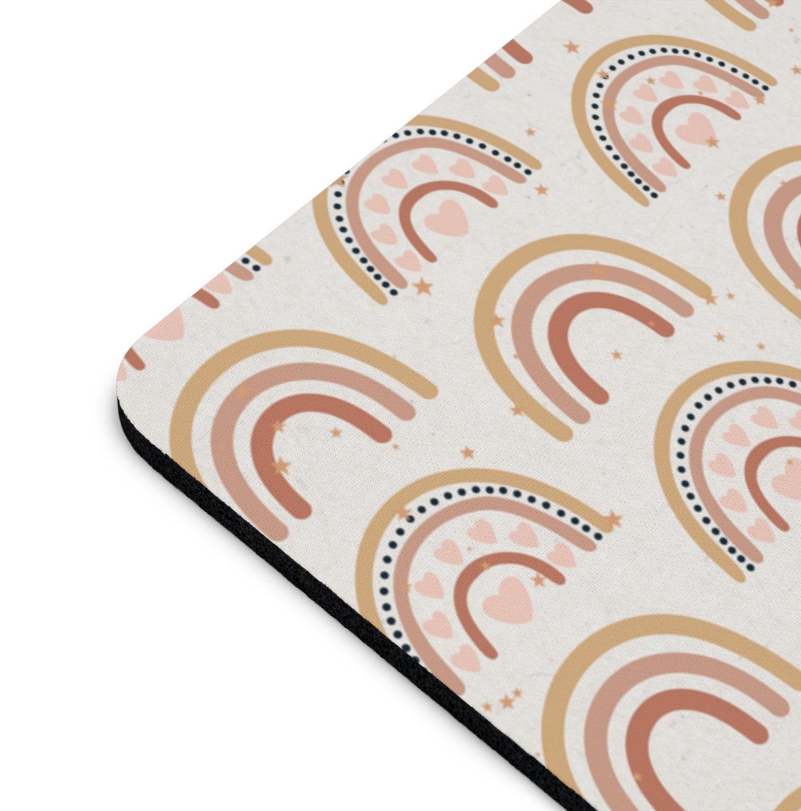 Boho Rainbow Mouse Pad | Cute Mousepad | Boho Office Decor | Computer ...