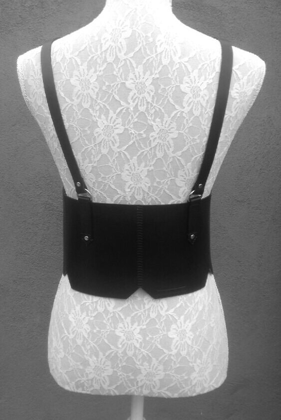Wide Corset Belt Under Bust Belt with Braces | Etsy
