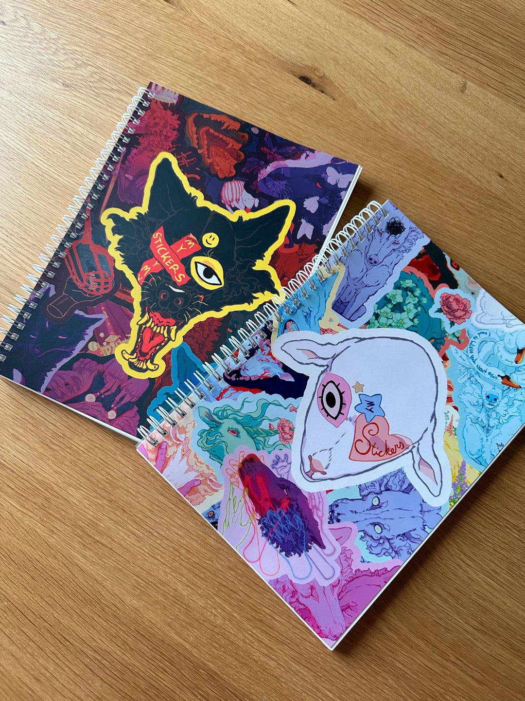 Reusable Sticker Book + Gift Sticker – 2 Designs - Etsy