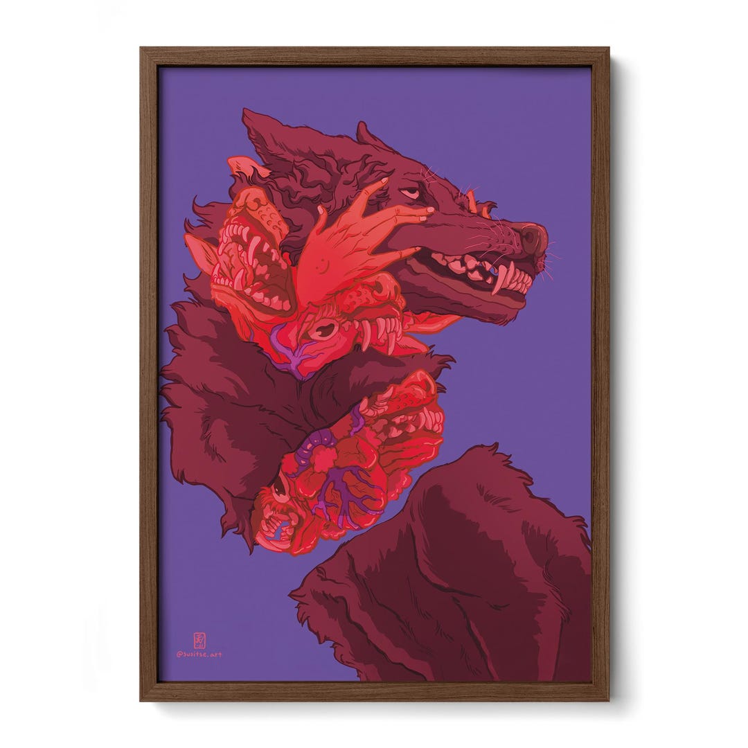 Cross-section – Framed or Unframed Art Print / From A5 to A0 Size - Etsy