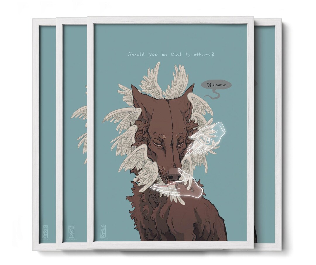 Complicated – Framed or Unframed Comic Art Print / 4 Frames / From A5 ...